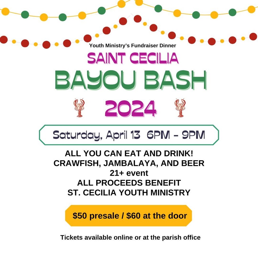 Saint Cecilia Bayou Bash - St. Cecilia Catholic Church - Houston, TX